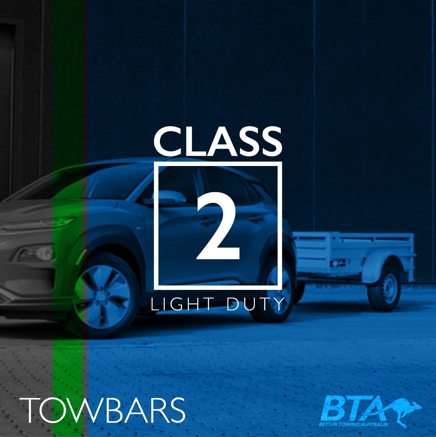 Class 2 (Light Duty) – BTA towbars